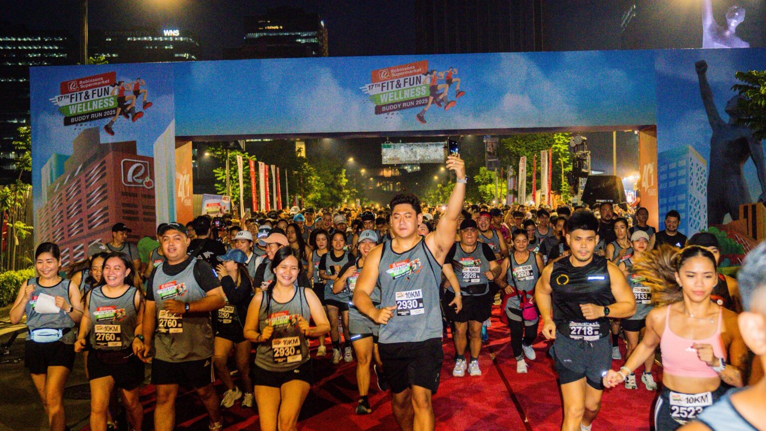 6,500 join 17th Robinsons Supermarket buddy run - Robinsons Retail ...